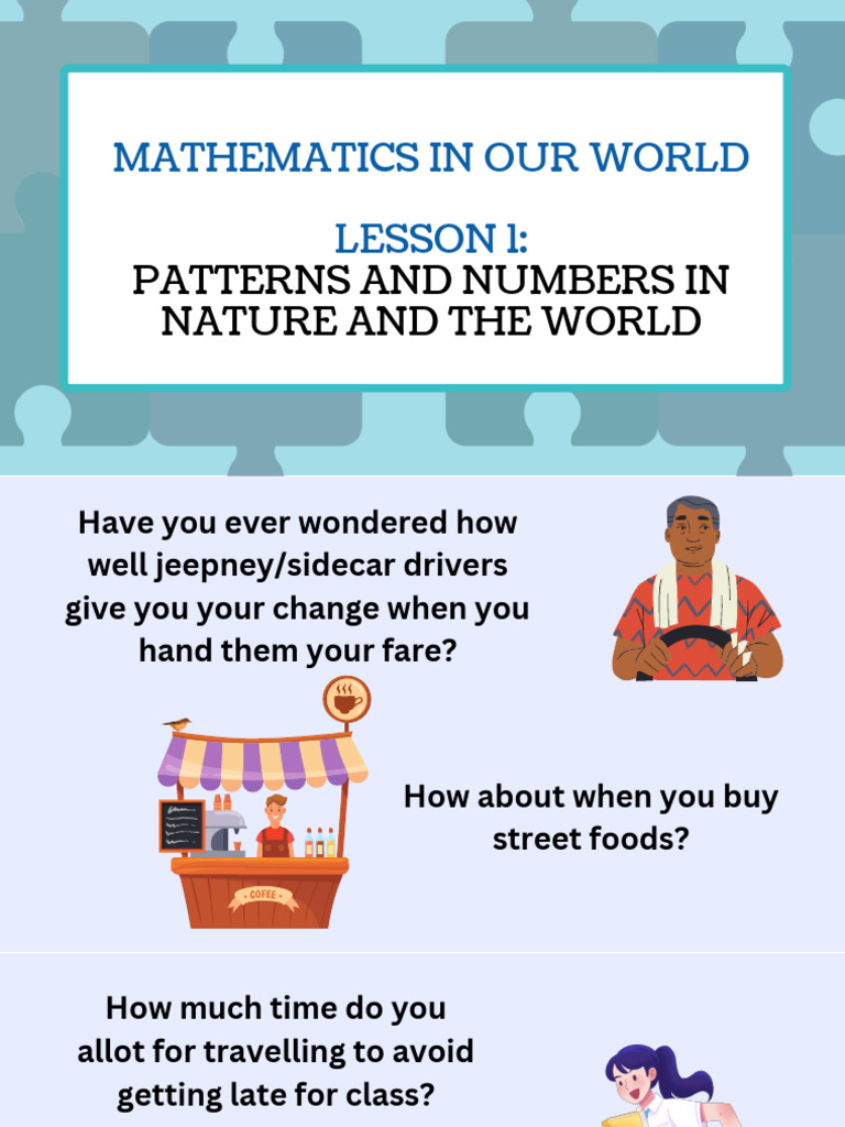 Patterns in Nature - Mathematics in The Modern World | PDF