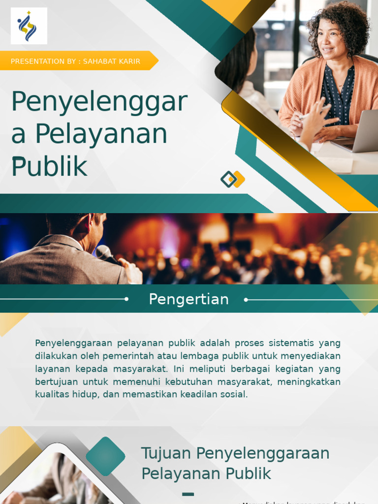Penyelenggara Pelayanan Publik (Plo) | PDF