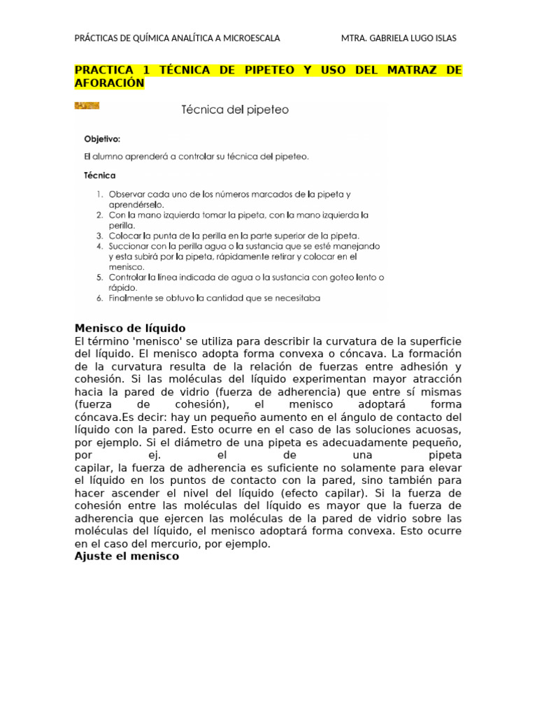Practicas Quim | PDF