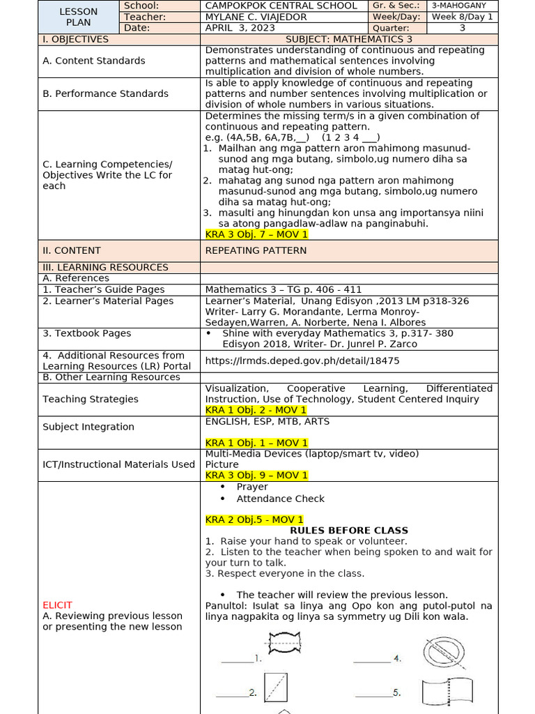 Week 8 - Day 1 | PDF