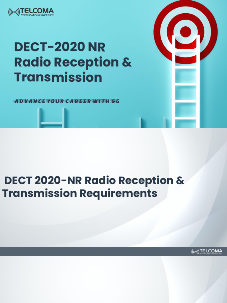 DECT 2020 NR Radio Transmission and Reception | PDF