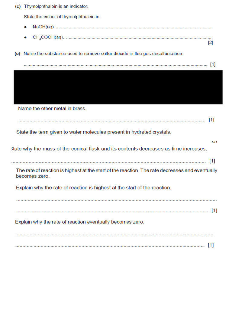 Hard CHEM Questions QP | PDF