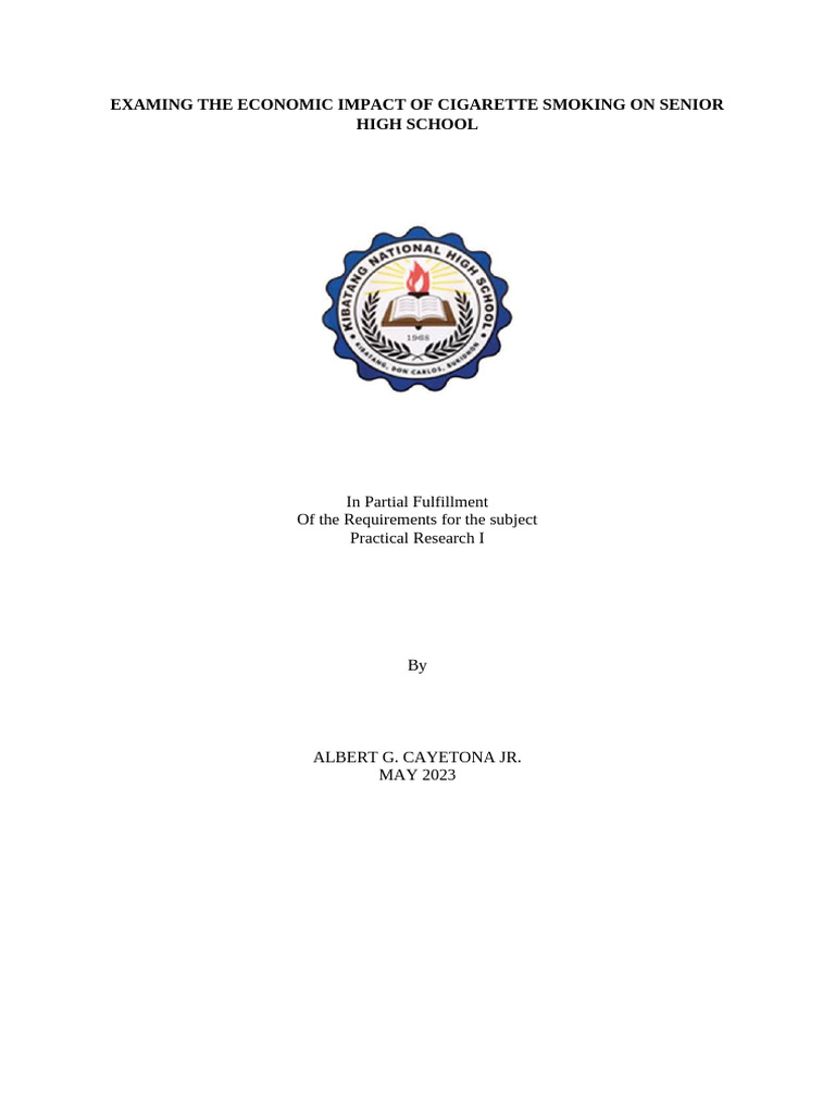 PR1 Humss Students | PDF