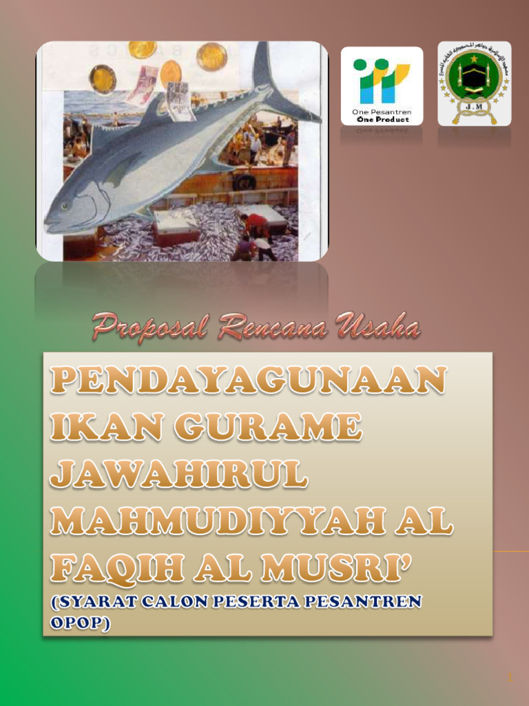 Proposal Perikanan Berkah Jawairul Mahmudiyah - Scale Up | PDF