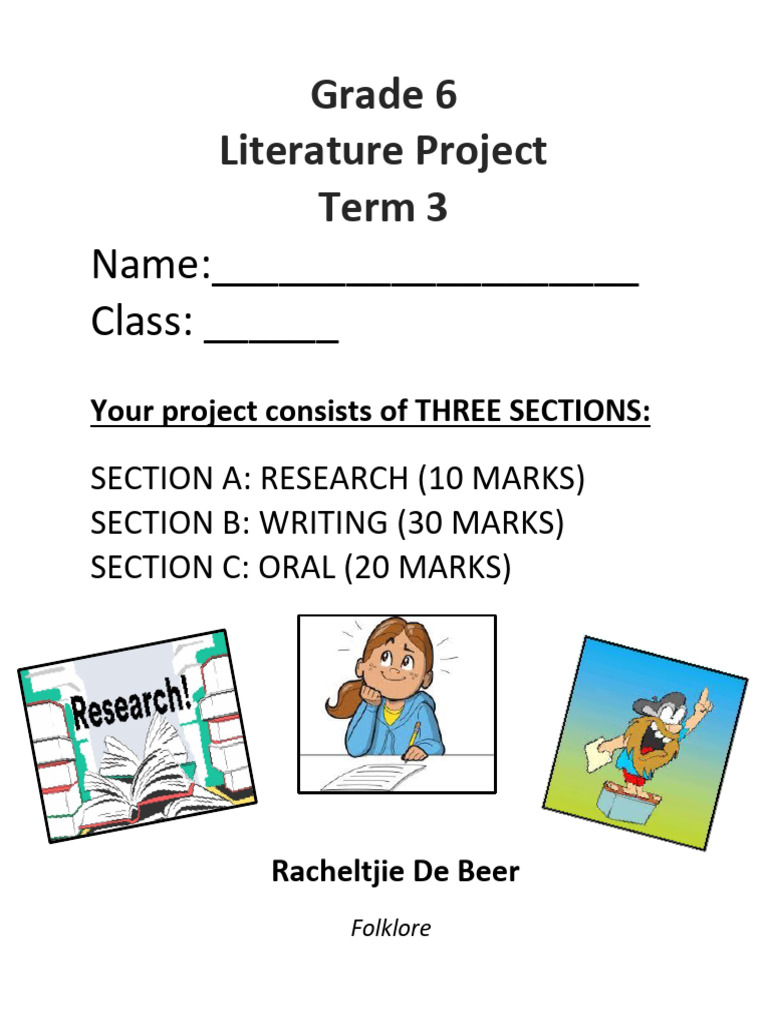 GR 6 Folklore Project | PDF
