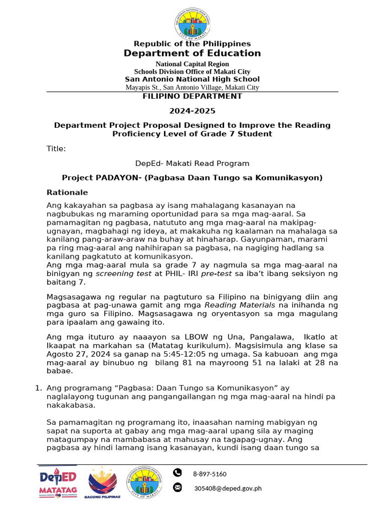 Project Proposal.2024.Revised | PDF