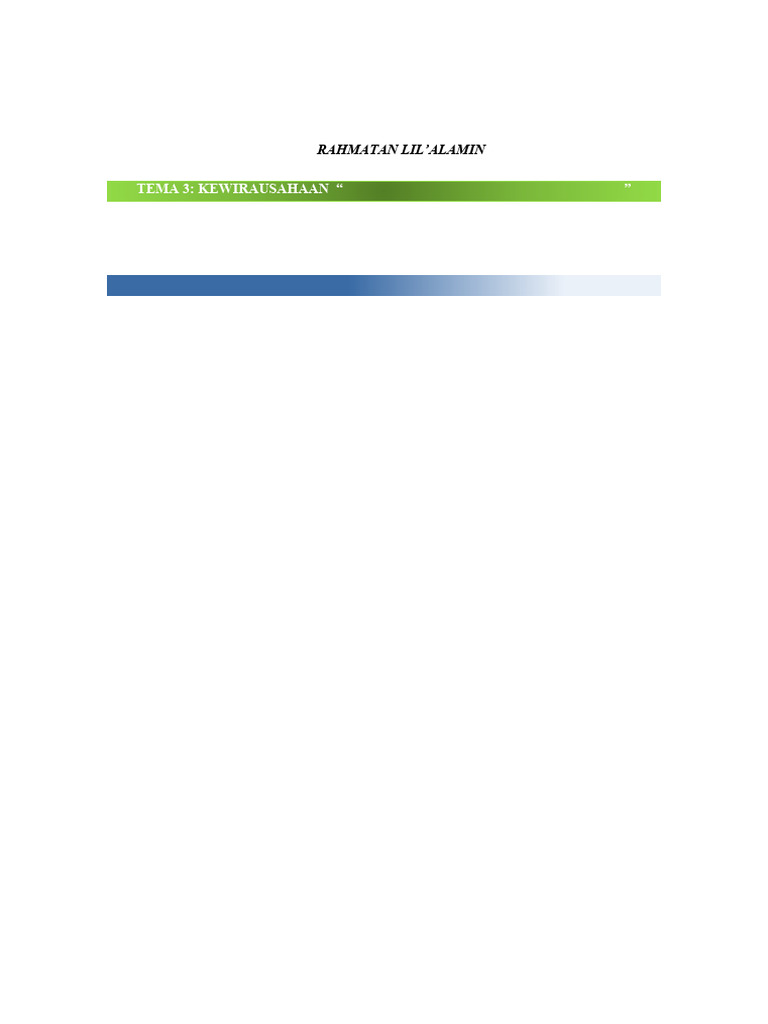 Contoh Modul Projek 3 | PDF