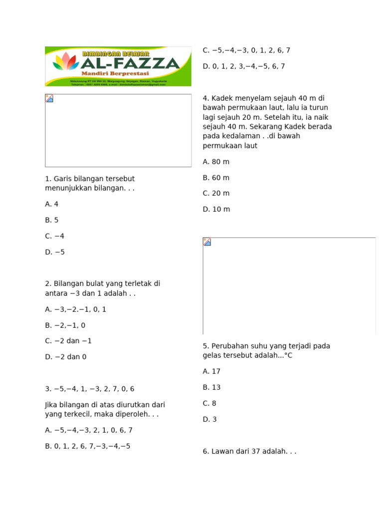 MTK Kls 6 Bilbul Fix | PDF