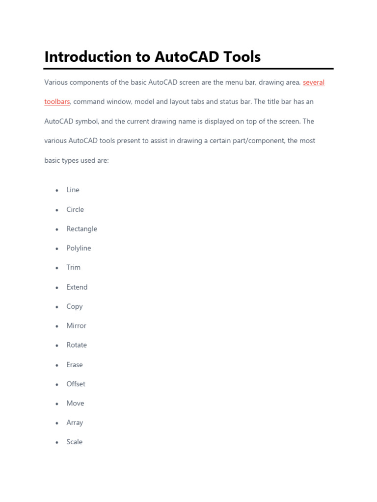 Cad Tools | PDF