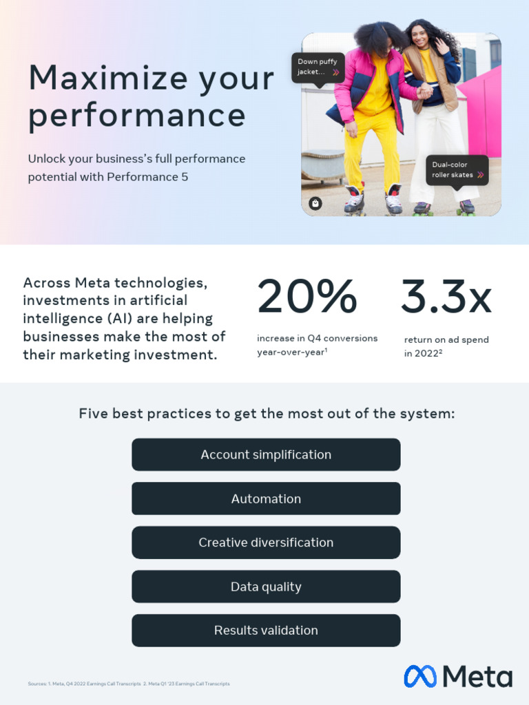 Meta Maximize Your Performance | PDF