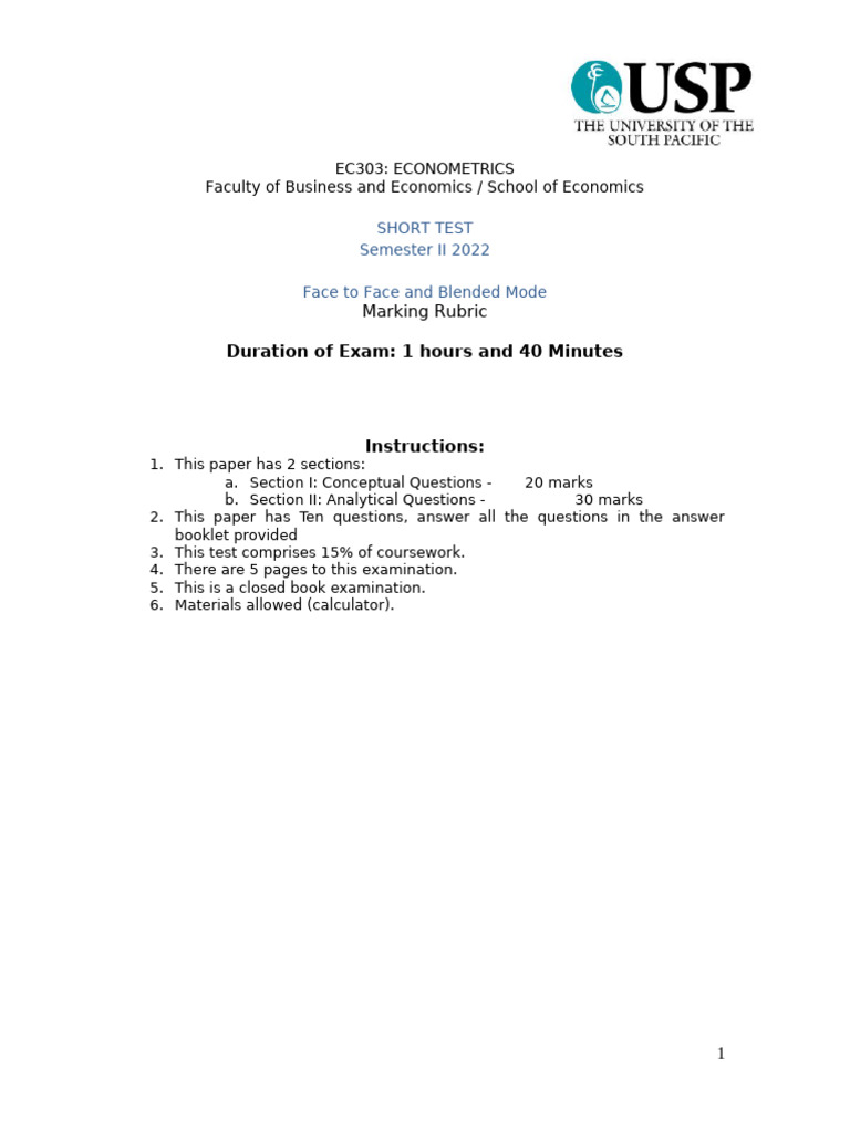 EC303 MST 2022 Solution - R | PDF