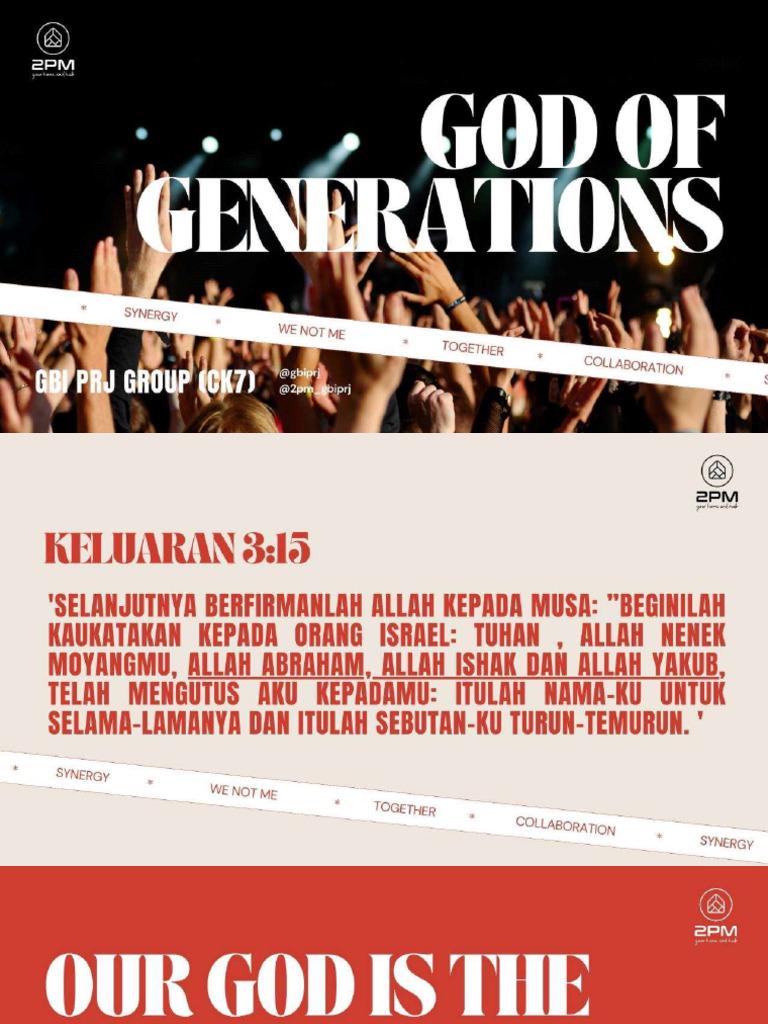 God of Generations (Allah Antar Generasi) | PDF