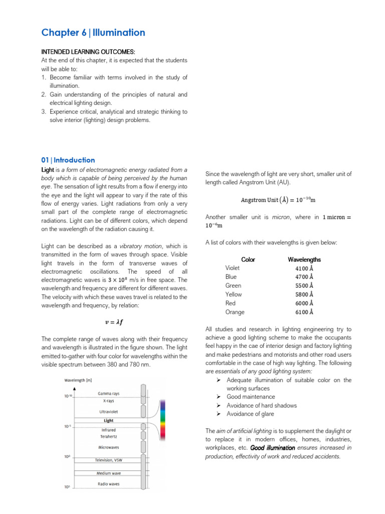 Module-6-Illumination | PDF