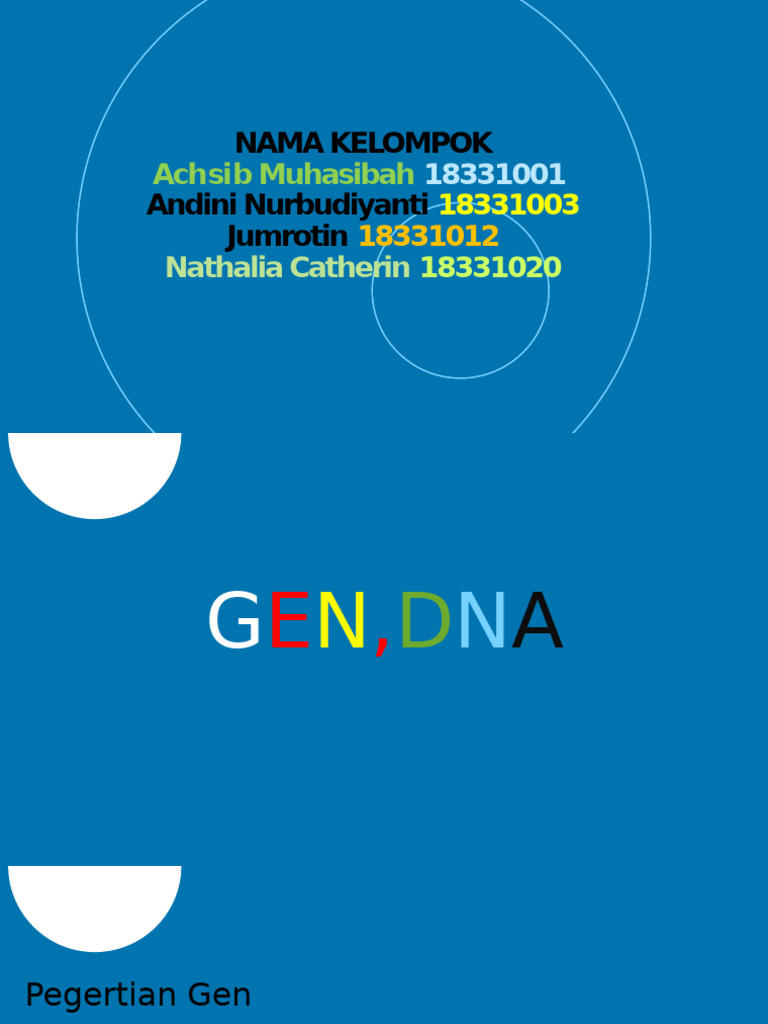 Gen, Dna 1 | PDF