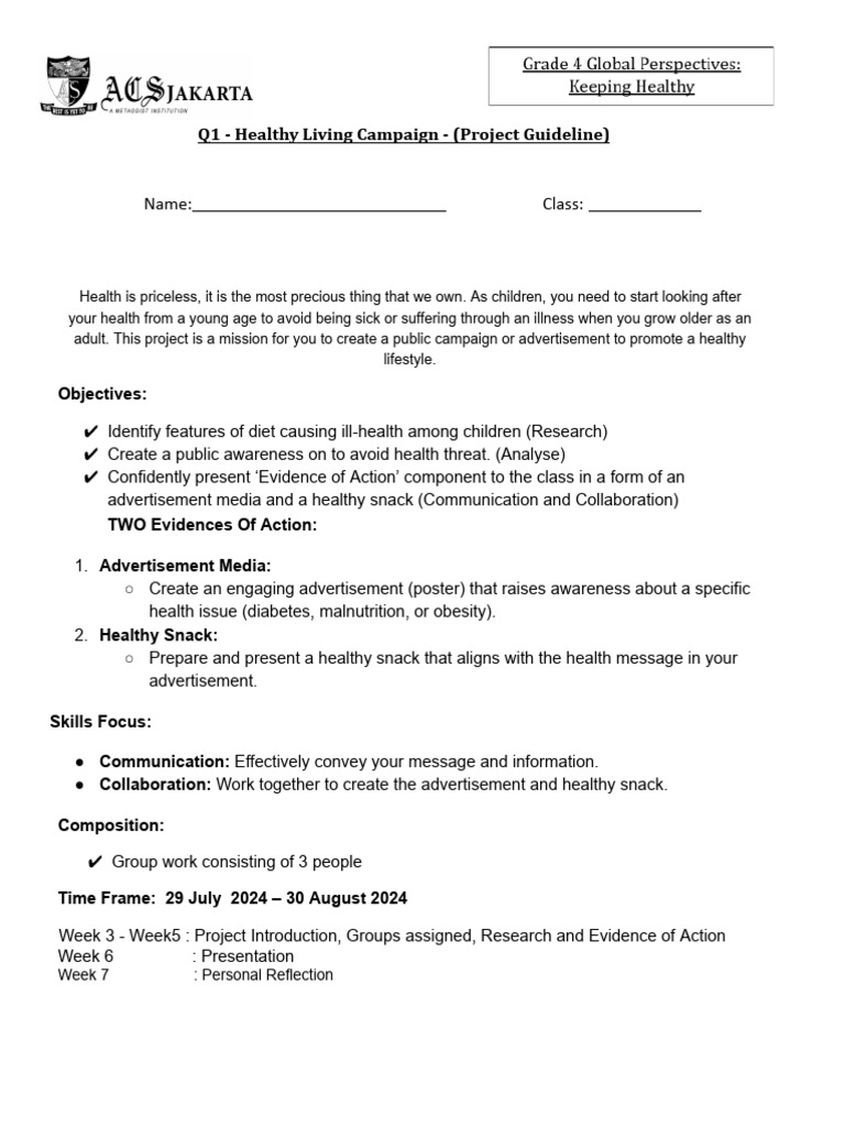 Q1 - Project Guideline | PDF