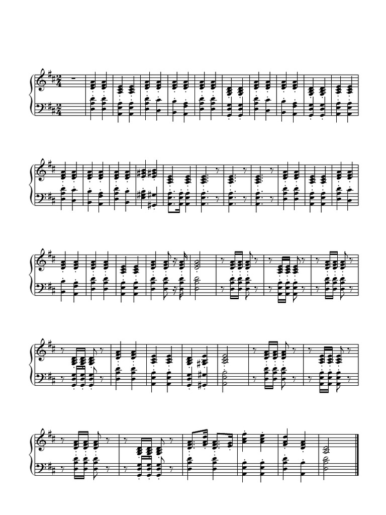 HARI MERDEKA Piano | PDF