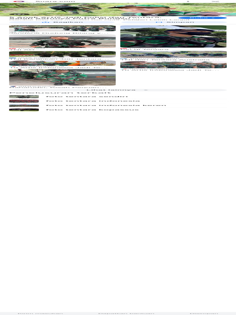 Foto Tentara - Penelusuran Google | PDF