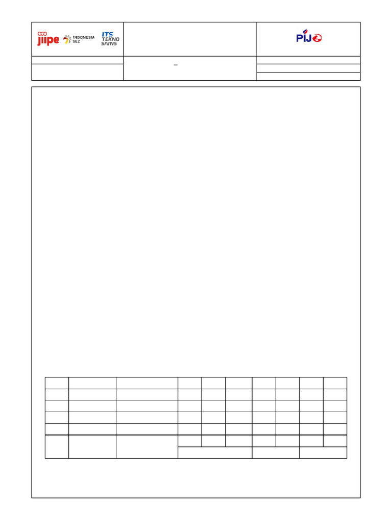 SOP Tie-in Pipa Baru ke Pipa Eksisting | PDF | Gases | Mechanical Engineering