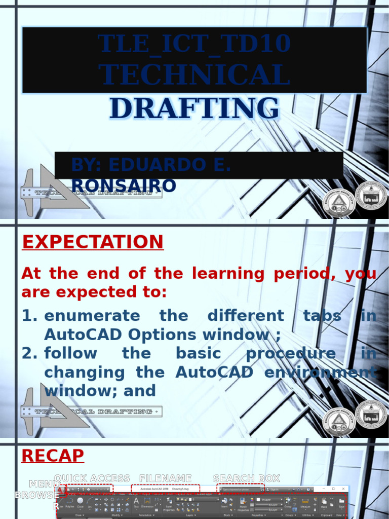 4 Setting Up Autocad Working Environment | PDF | Auto Cad | 3 D Computer Graphics