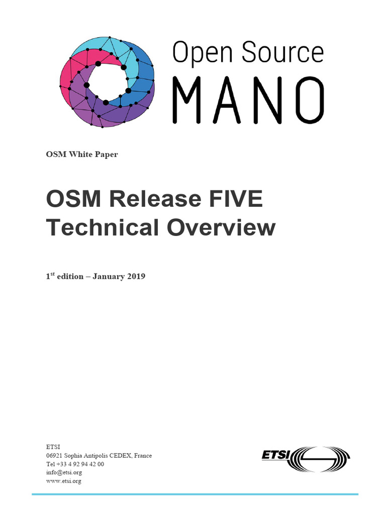 OSM Whitepaper TechContent ReleaseFIVE FINAL | PDF