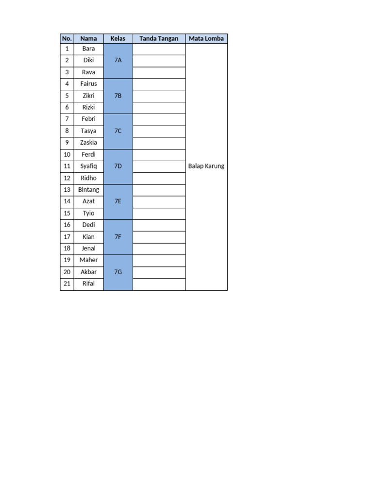 Recap Lomba 17an Kls 7 | PDF