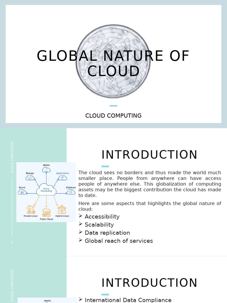 3-Global Nature of Cloud | PDF