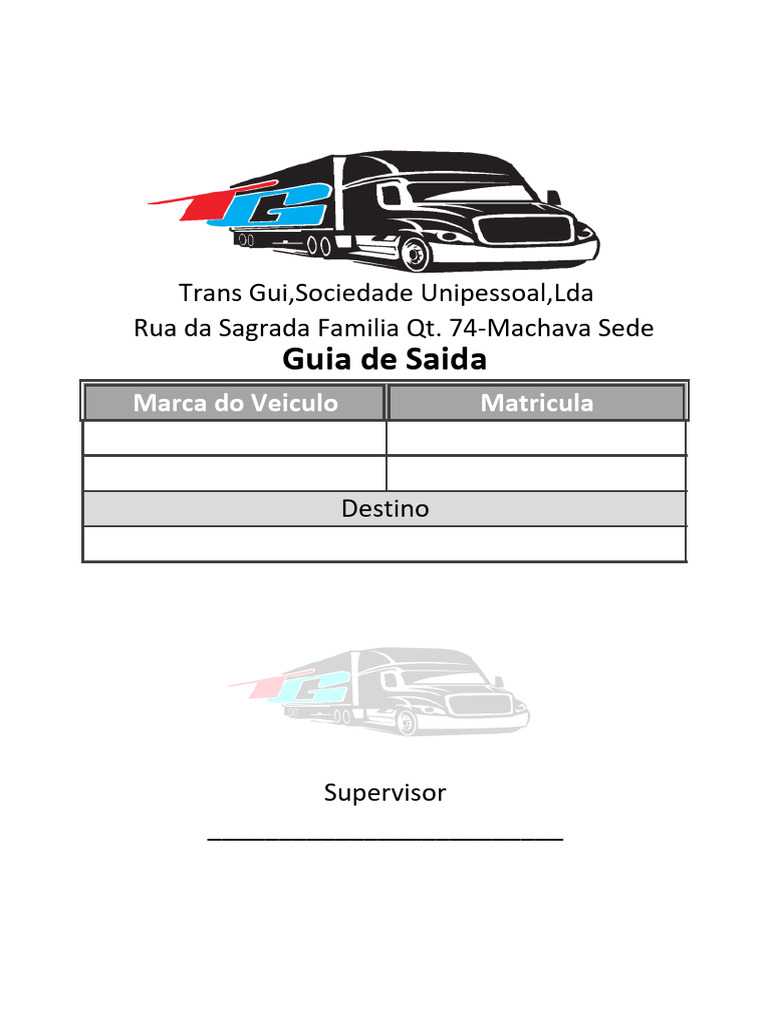 Guia de Saida | PDF