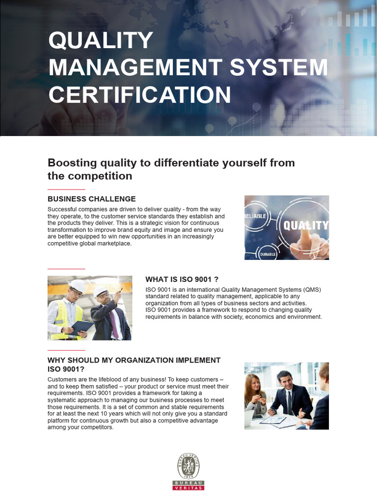 CER ISO 9001 - Bureau Veritas Indonesia | PDF