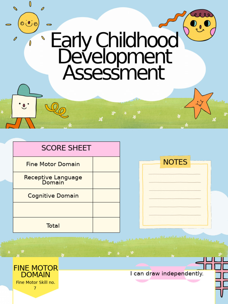 Eccd Assessment Tool | PDF
