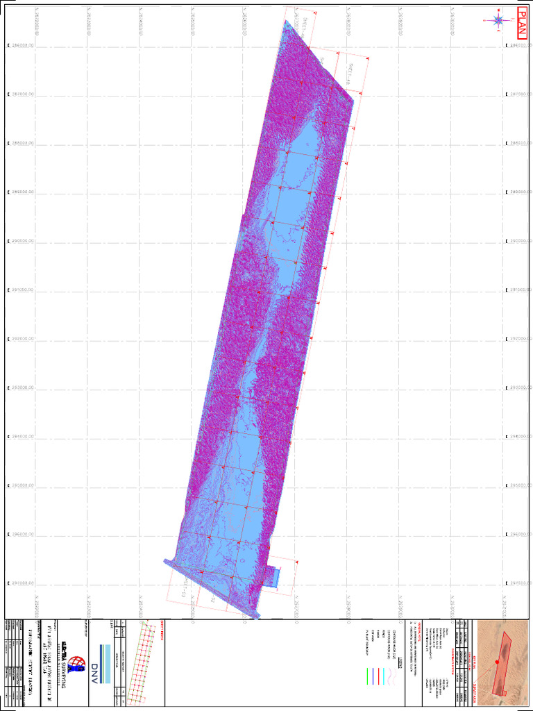 Topographic Survey Drawing REV0 | PDF