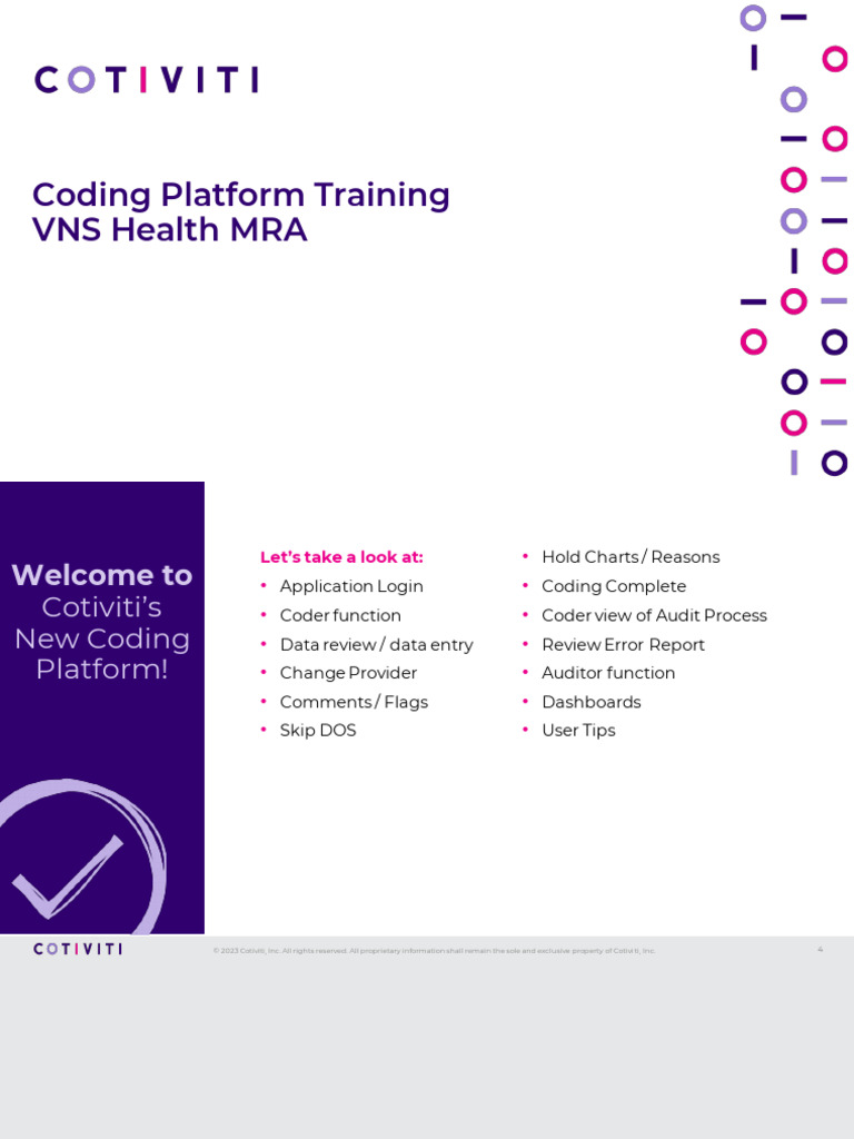 Coding+Platform+Training VNS+Health | PDF