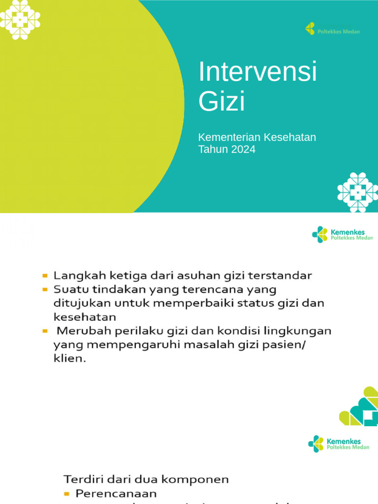 Intervensi Gizi | PDF