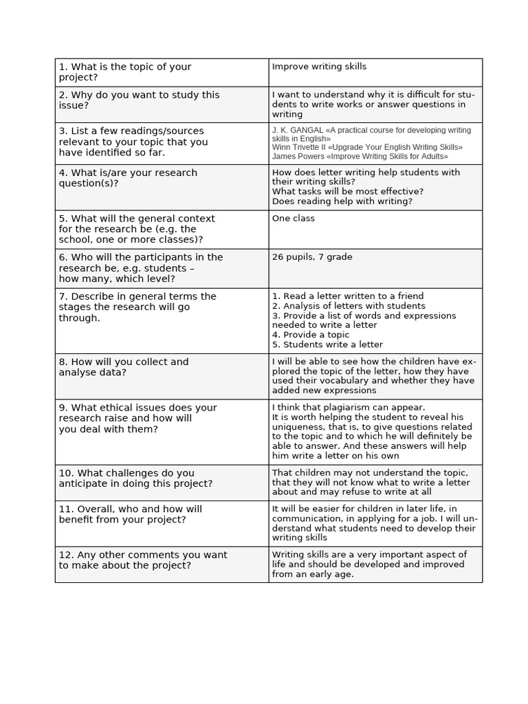 Teacher Research | PDF