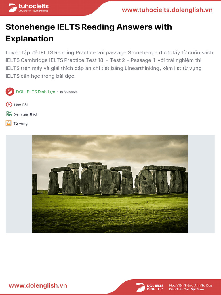 Stonehenge | PDF