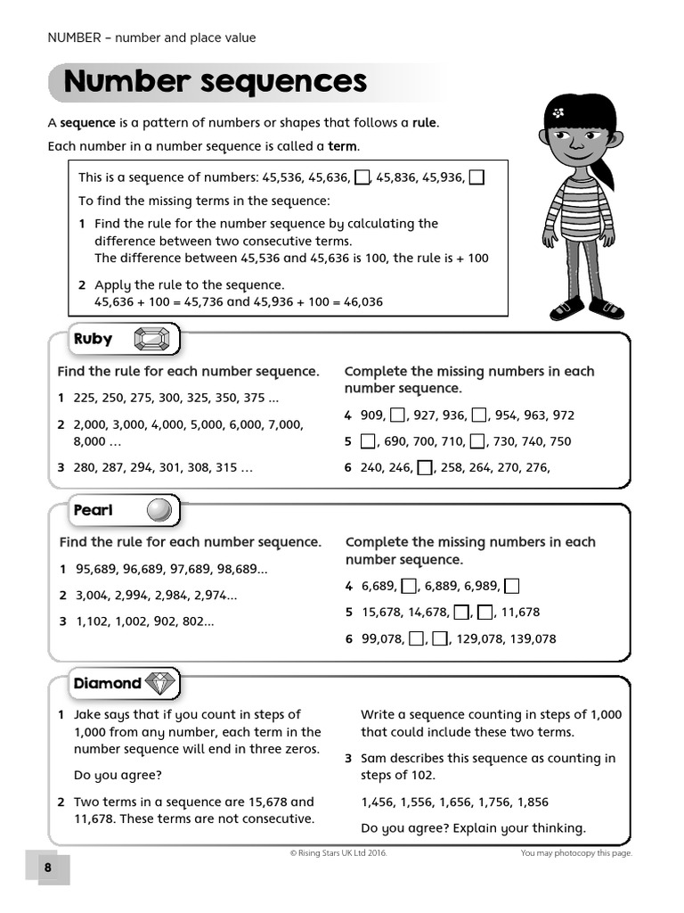 Year 5 Number Sequences | PDF