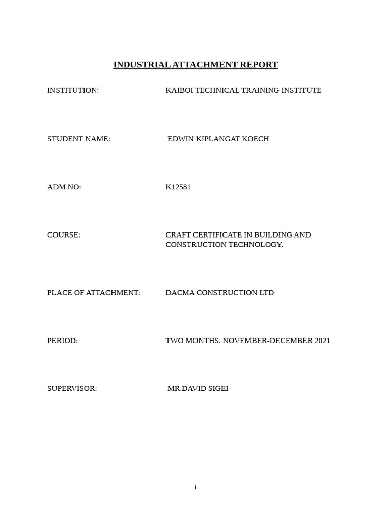 Building Construction Report1 | PDF | Concrete | Finance & Money Management