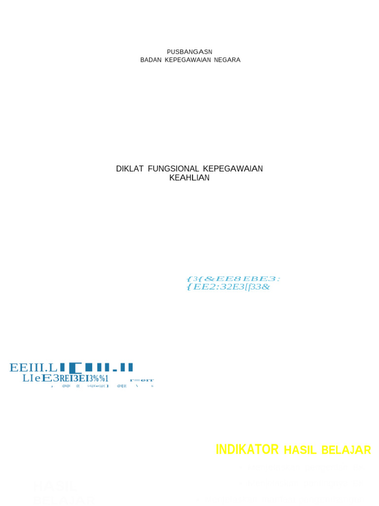 Budaya Kerja Kepegawaian | PDF