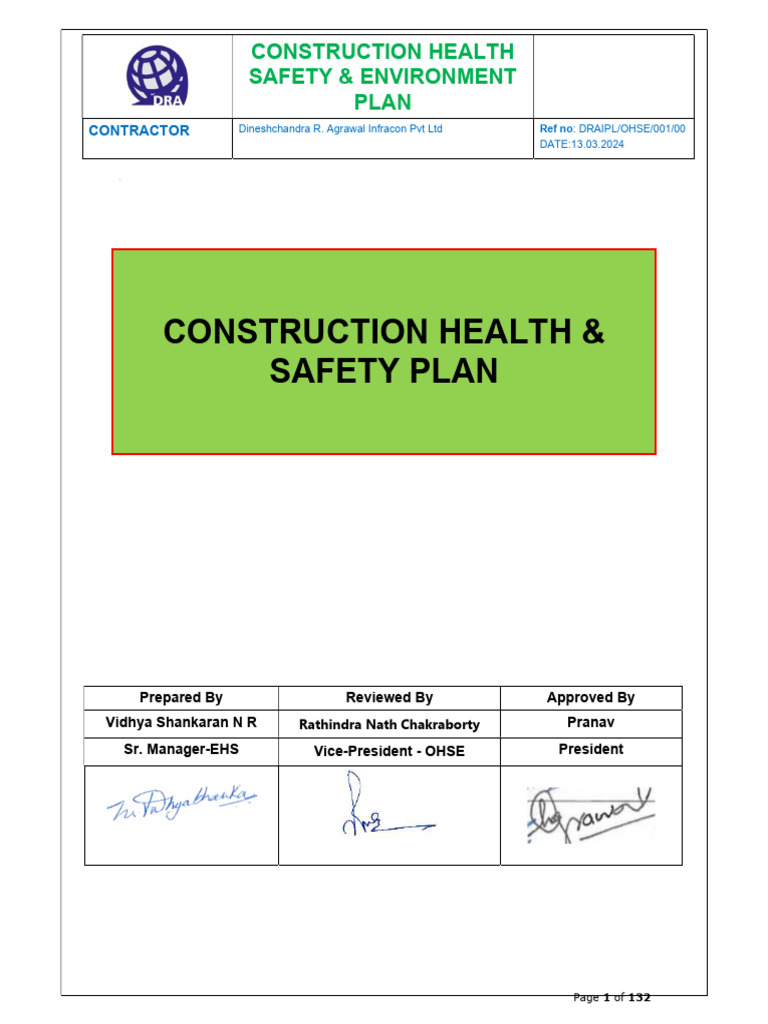 OHS Plan | PDF