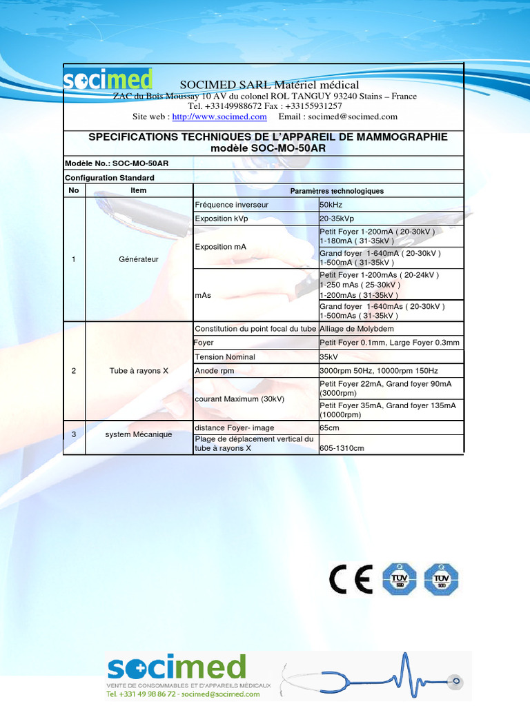Technical Data Sheet MO 50AR 2 | PDF