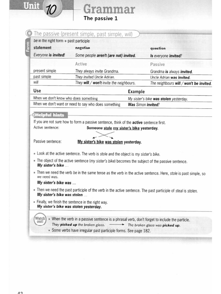 Unit 1 - Grammar Practice | PDF