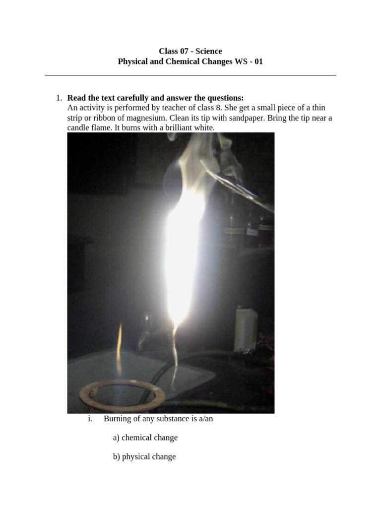 Class 07 | PDF | Rust | Science & Mathematics