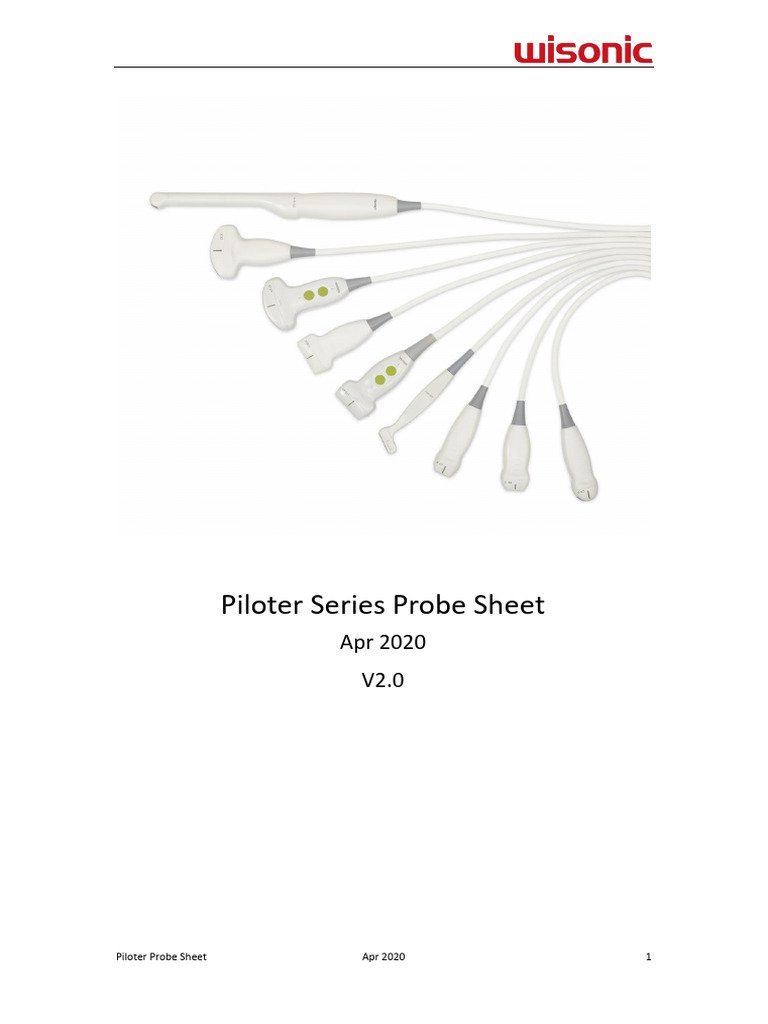 Piloter Probe Sheet | PDF