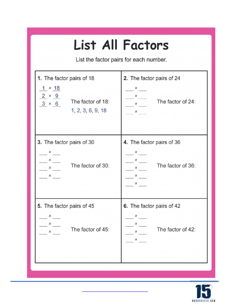 Factors | PDF