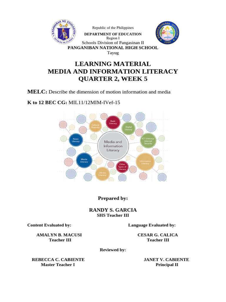 MIL q2 Week 5 | PDF