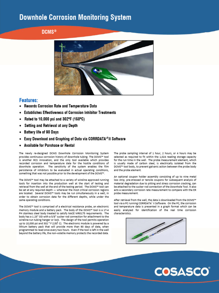 Downhole Corrosion Monitoring | PDF
