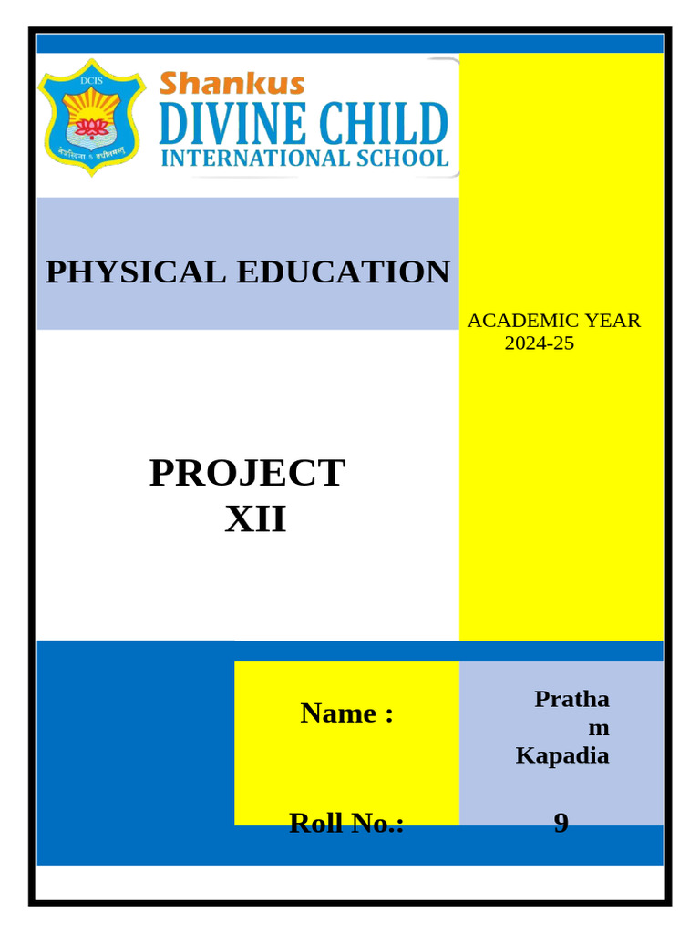Project Pages 2024-25 | PDF