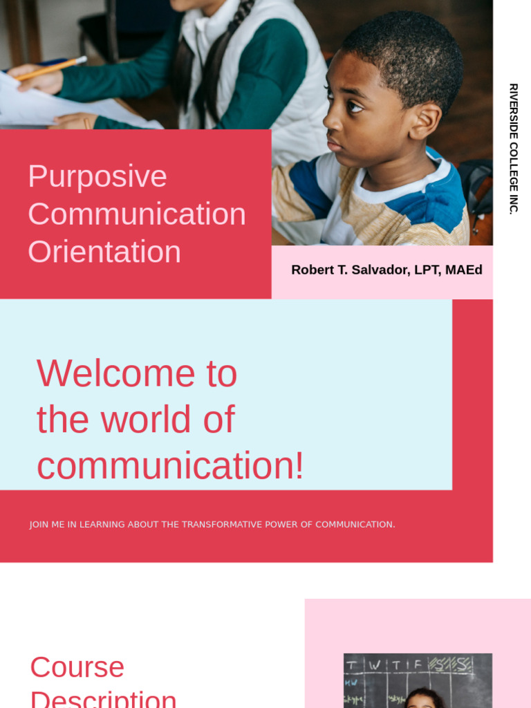 GE6 Course Orientation | PDF