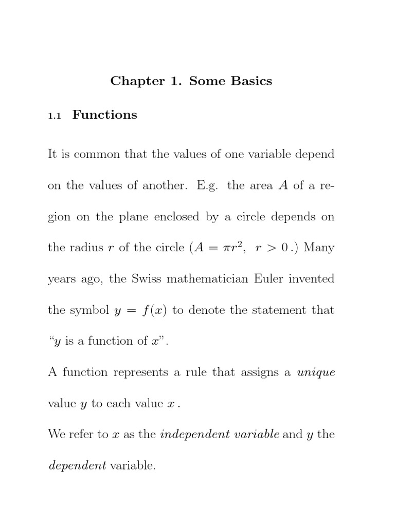 NTU - Math - CH 1 | PDF