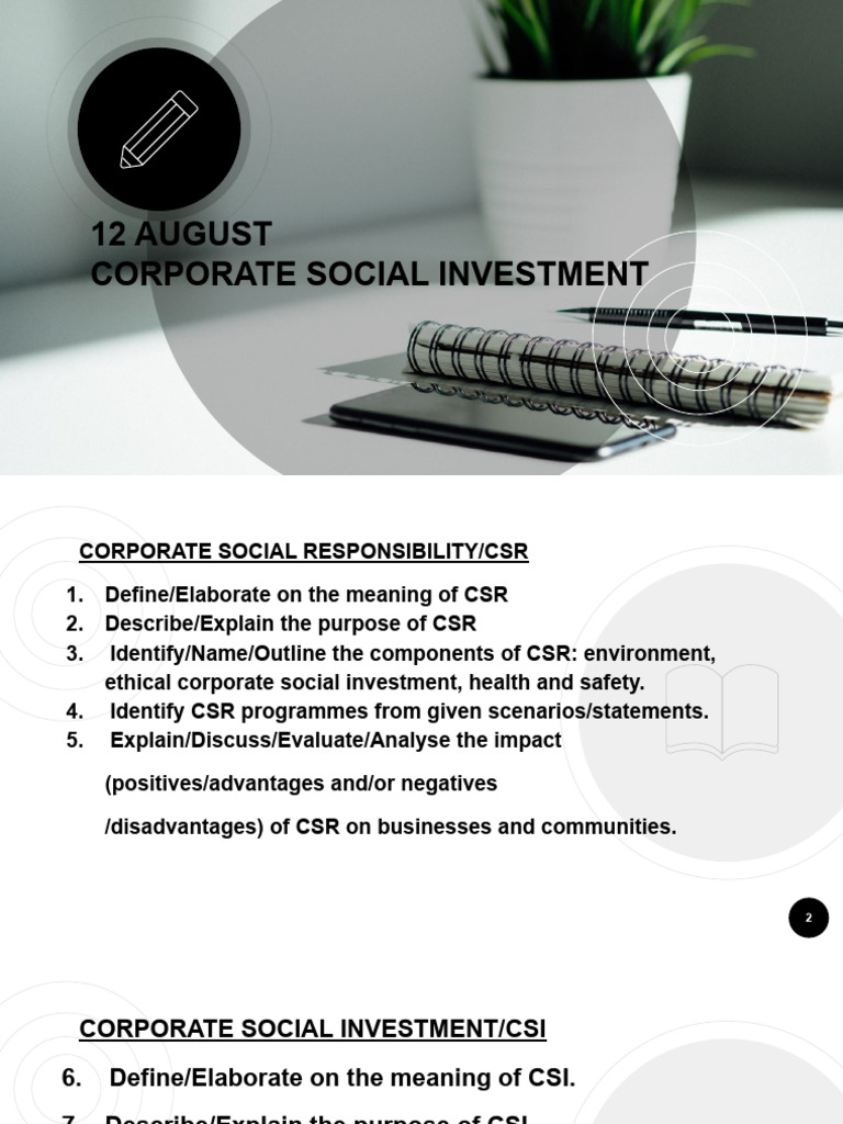 11 August CSI - pptx-1 | PDF