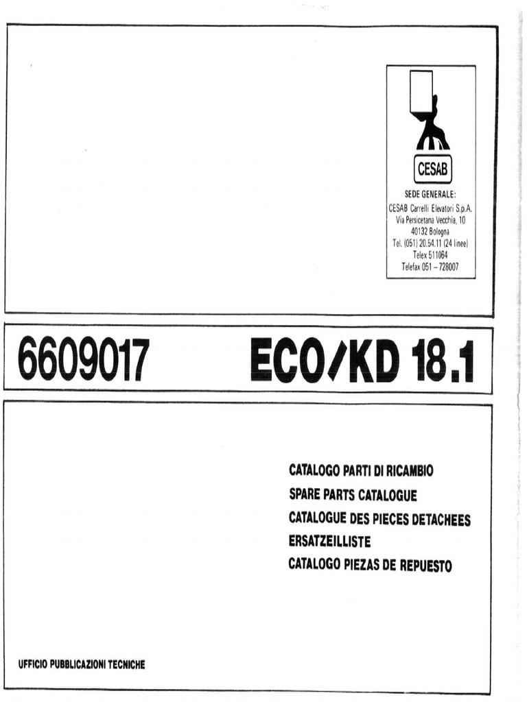 28 Eco - KD 18.1 Codice 6609017 | PDF